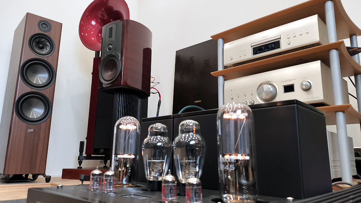 TRIODEのプリメインアンプ JUNONE 845SE デモ機を聴かせてもらいました | オーディオ＆ホームシアターショップ audio ...